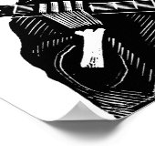 Santa Muerte (Mexican Grim Reaper) Playing Guitar Poster | Zazzle