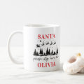 Santa please stop here for Christmas traditional Coffee Mug | Zazzle