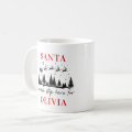 Santa please stop here for Christmas traditional Coffee Mug | Zazzle