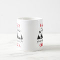 Santa please stop here for Christmas traditional Coffee Mug | Zazzle