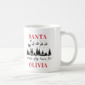 Santa please stop here for Christmas traditional Coffee Mug | Zazzle