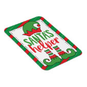 Santa’s Helper Cute Cartoon Elf Drawing Cute Elf Magnet | Zazzle