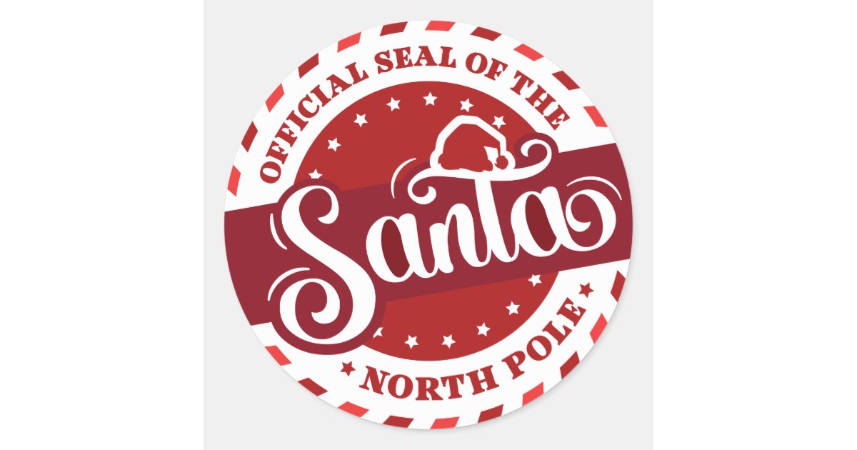 Santa Seal | Zazzle