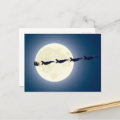 Santa, Sleigh and F-16 Jets Military Christmas Holiday Postcard | Zazzle