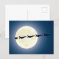 Santa, Sleigh and F-16 Jets Military Christmas Holiday Postcard | Zazzle