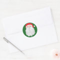 Santa Sticker | Zazzle