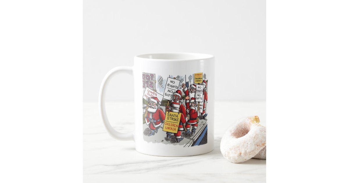 Santa Strike mug | Zazzle