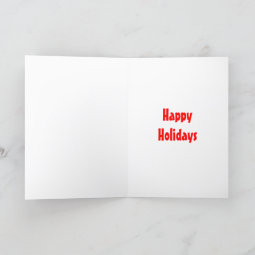 Santa Thinks You Suck Funny Christmas Card | Zazzle