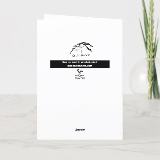 Santa Thinks You Suck Funny Christmas Card | Zazzle