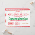 Santa's Christmas Nice List Award Invitation | Zazzle