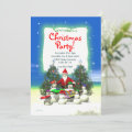 Santas First Stop Children's Christmas Party Invitation | Zazzle