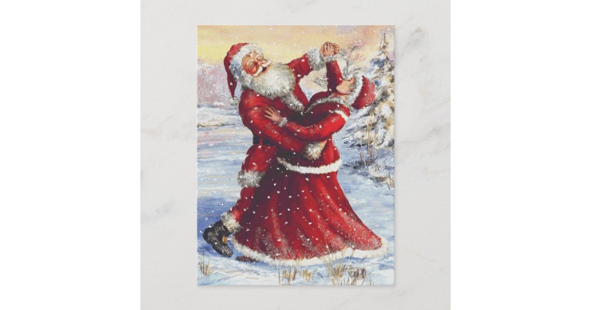 Santa's Mother Postcard | Zazzle