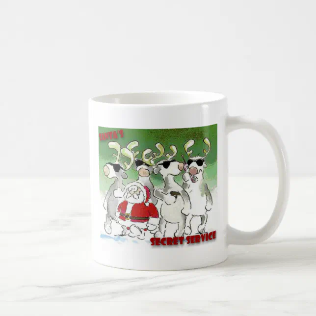 Santa's Secret Service Coffee Mug | Zazzle