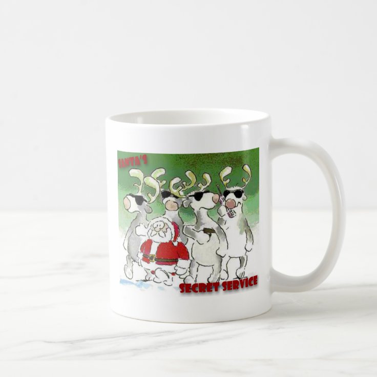 Santa's Secret Service Coffee Mug | Zazzle