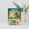 Santo Domingo Dominican Republic - Retro Souvenirs Card | Zazzle