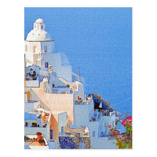 Santorini Postcards | Zazzle