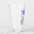 Santorini Greece Watercolor Glass | Zazzle