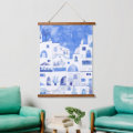 Santorini Hanging Tapestry | Zazzle