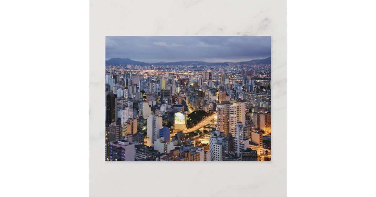 Sao Paulo Cityscape 2 Postcard | Zazzle