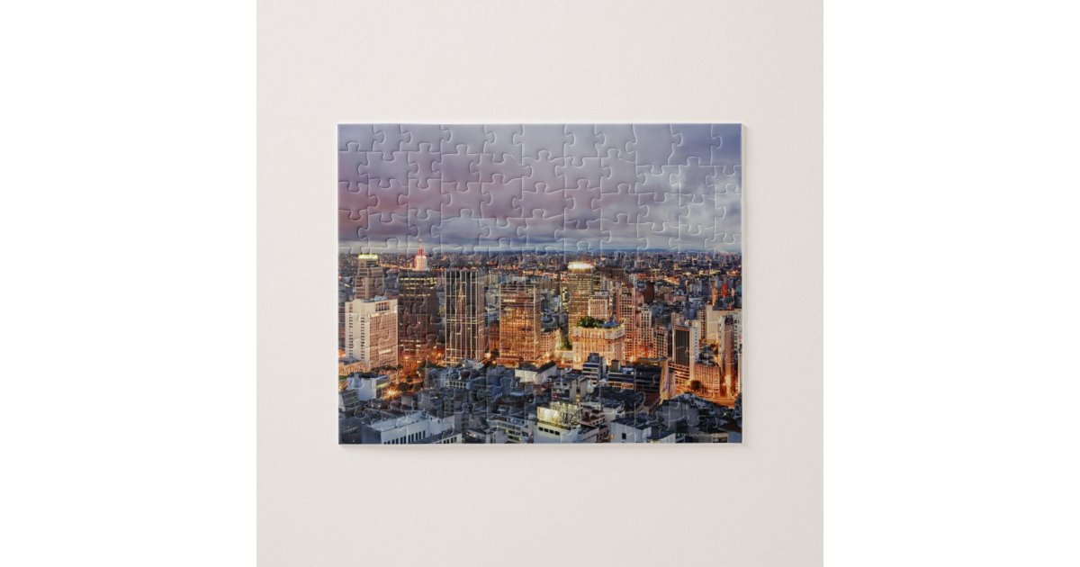Sao Paulo Cityscape Jigsaw Puzzle | Zazzle