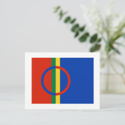 Sapmi Flag Postcard | Zazzle