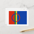 Sapmi Flag Postcard | Zazzle