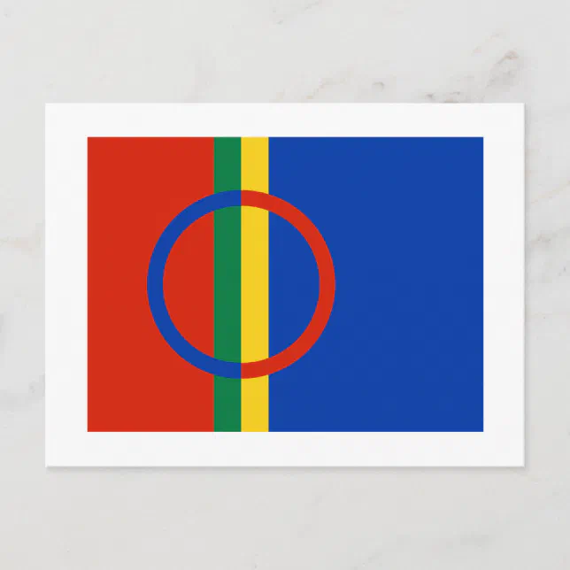 Sapmi Flag Postcard | Zazzle