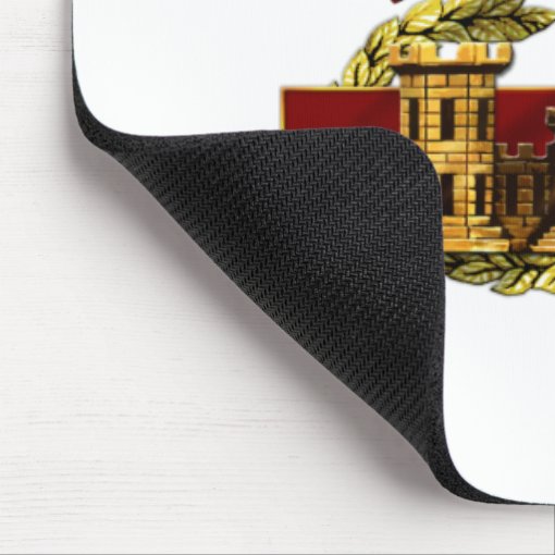 Sapper Tab w/ Combat Engineer Badge Mouse Pad | Zazzle