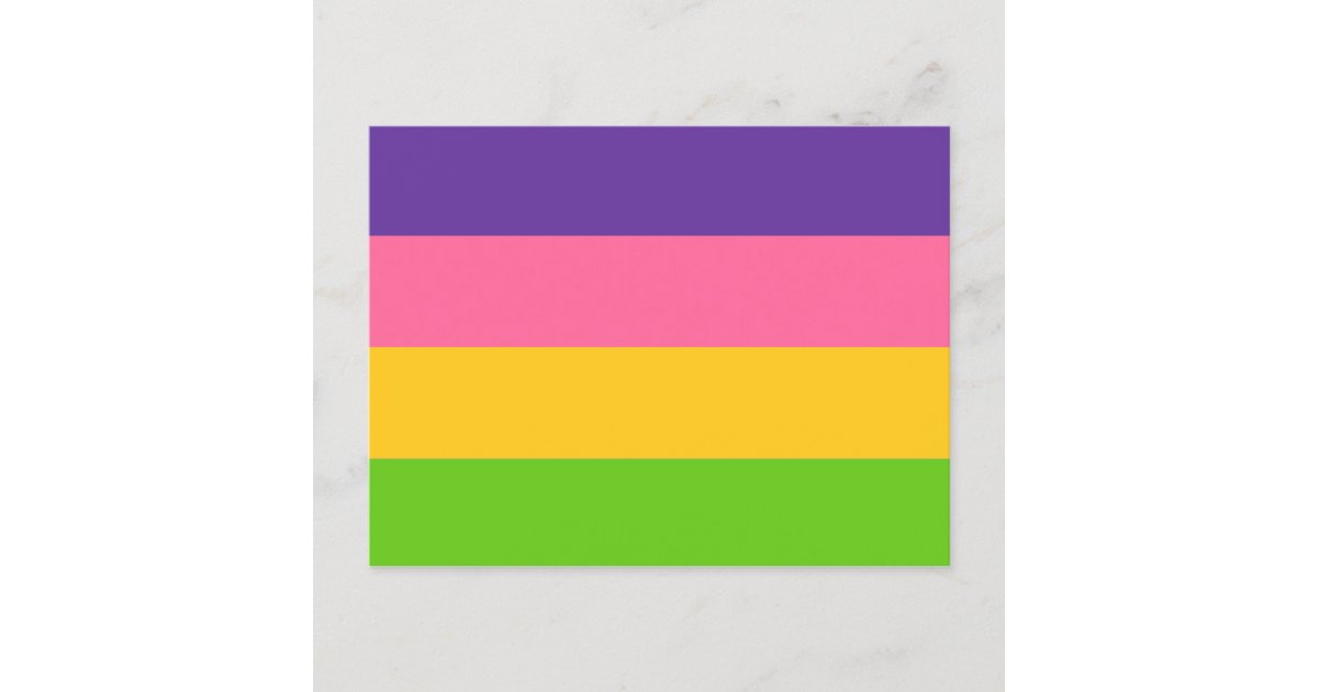 Sapphic Pride Flag Postcard | Zazzle