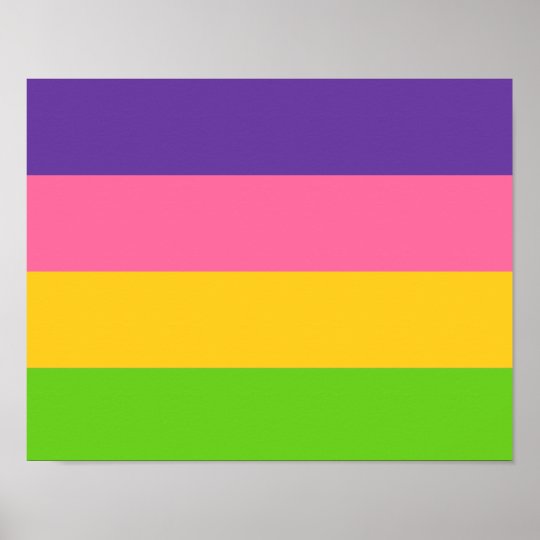 Sapphic Pride Flag Poster | Zazzle.com