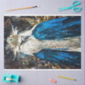 Sapphire Raven Royalty Decoupage Tissue Paper | Zazzle