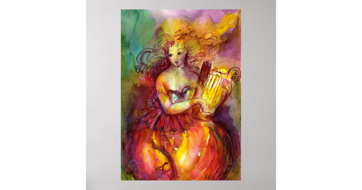 SAPPHO,DANCE MUSIC AND POETRY POSTER | Zazzle