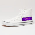 Sara name in glowing neon lights patch | Zazzle