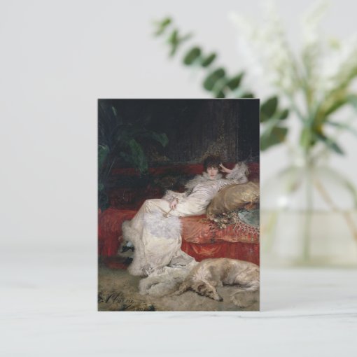 Sarah Bernhardt 1876 Postcard | Zazzle