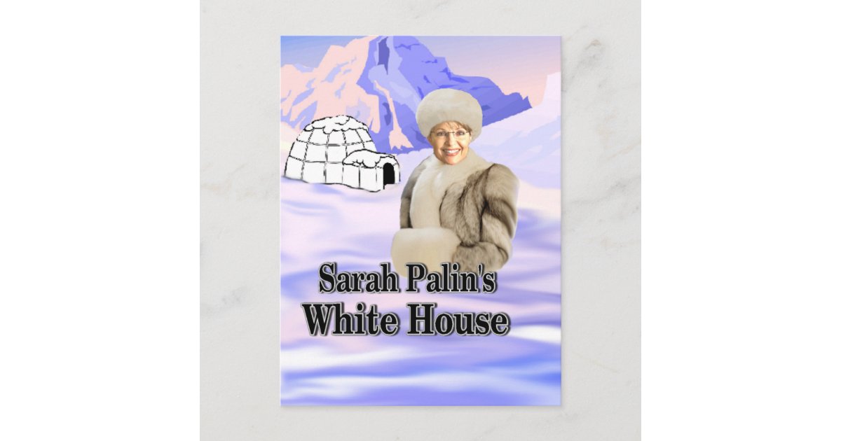 sarahs white house postcard | Zazzle
