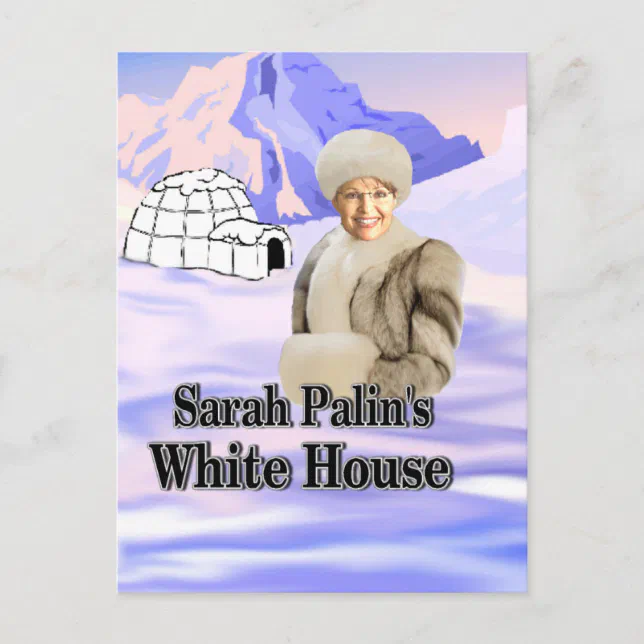 sarahs white house postcard | Zazzle
