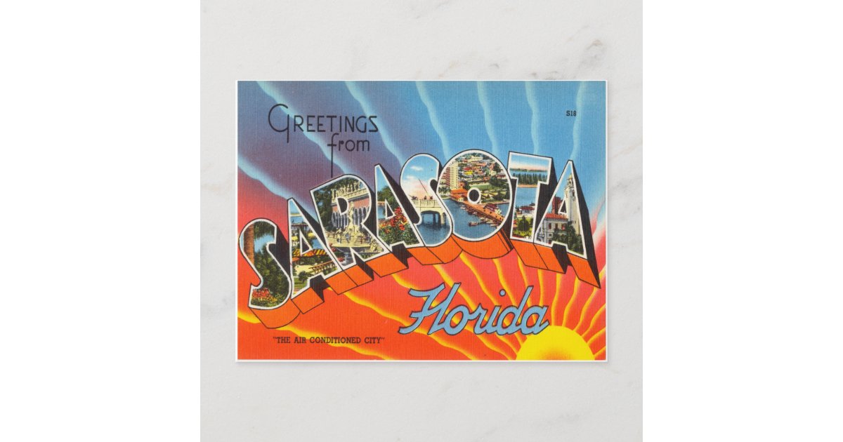 Sarasota Florida Postcard | Zazzle