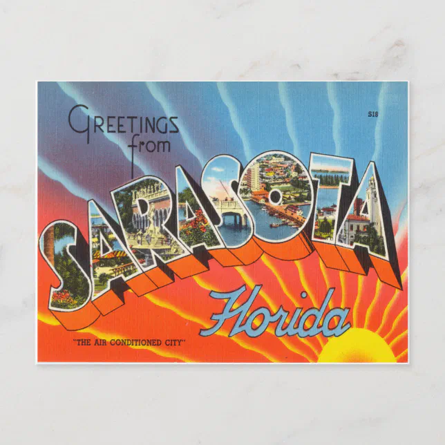 Sarasota Florida Postcard | Zazzle