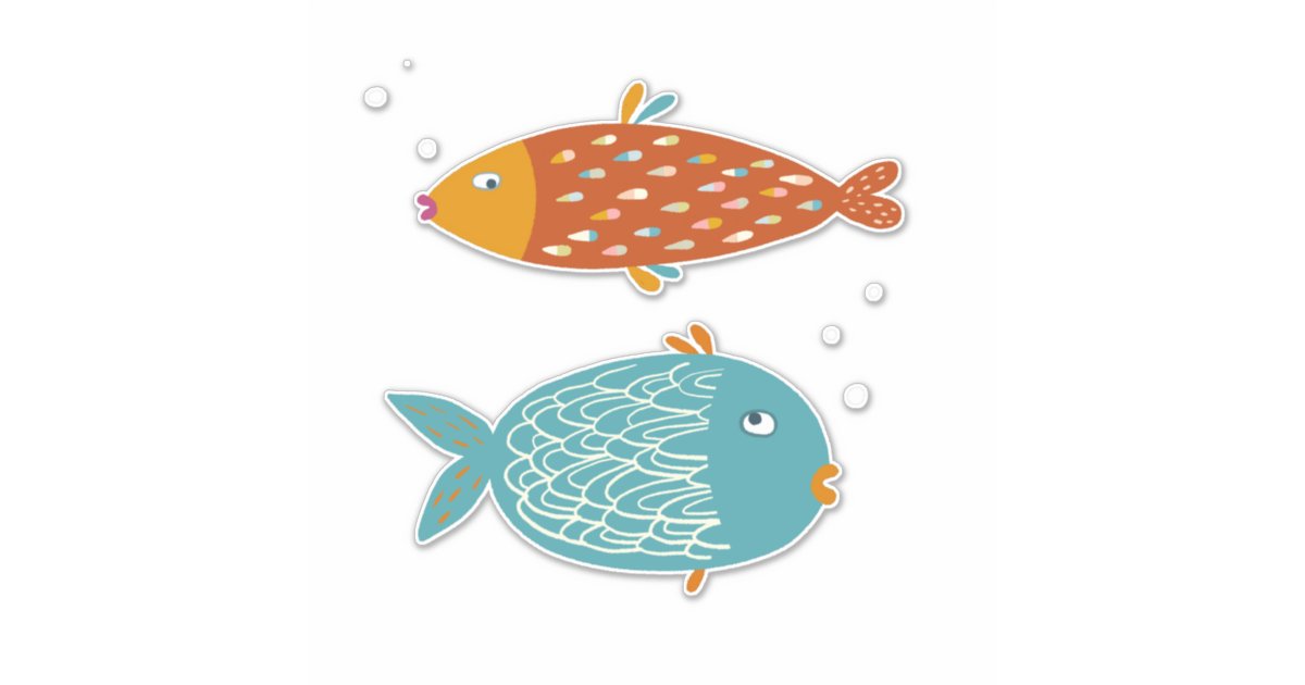 Sarcastic Fish Sticker | Zazzle