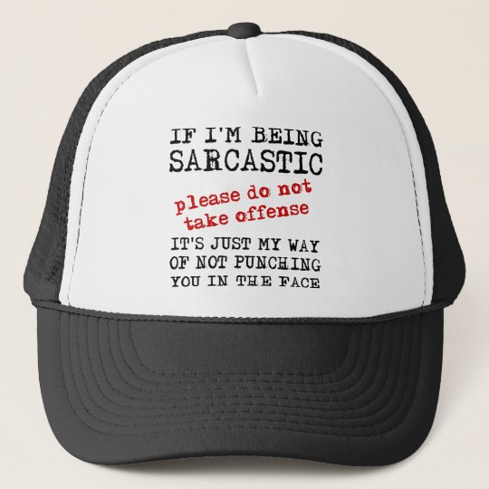 Sarcastic Offensive Funny Ball Cap Hat Quotes | Zazzle.com