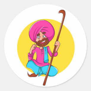 Punjabi Stickers | Zazzle