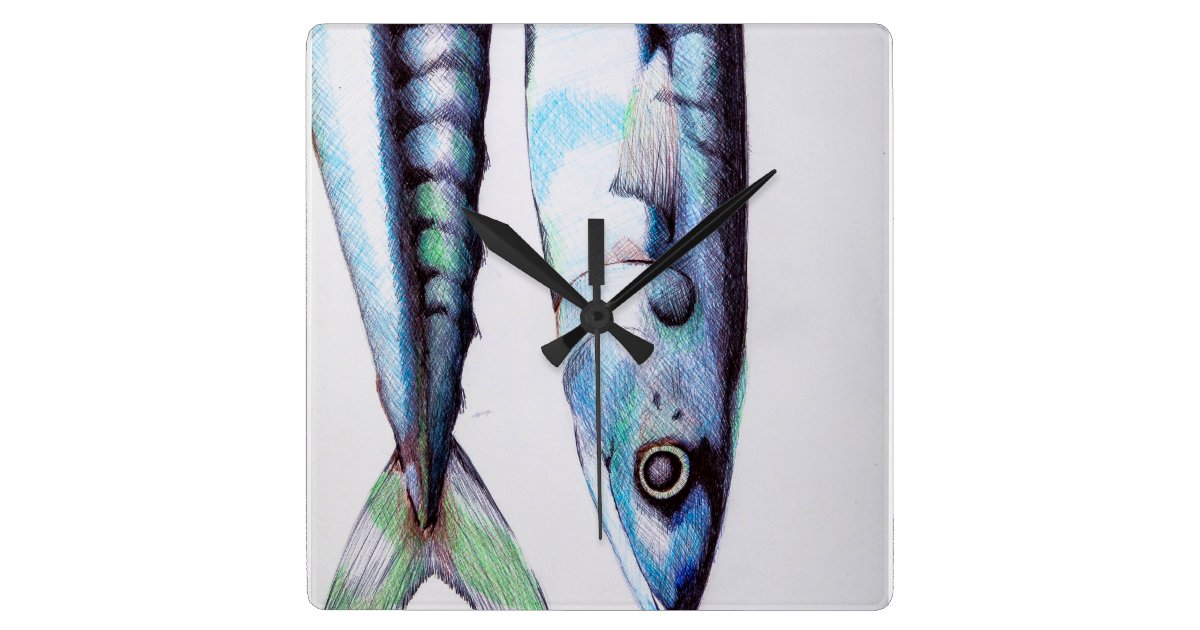 Sardine Clock | Zazzle.com