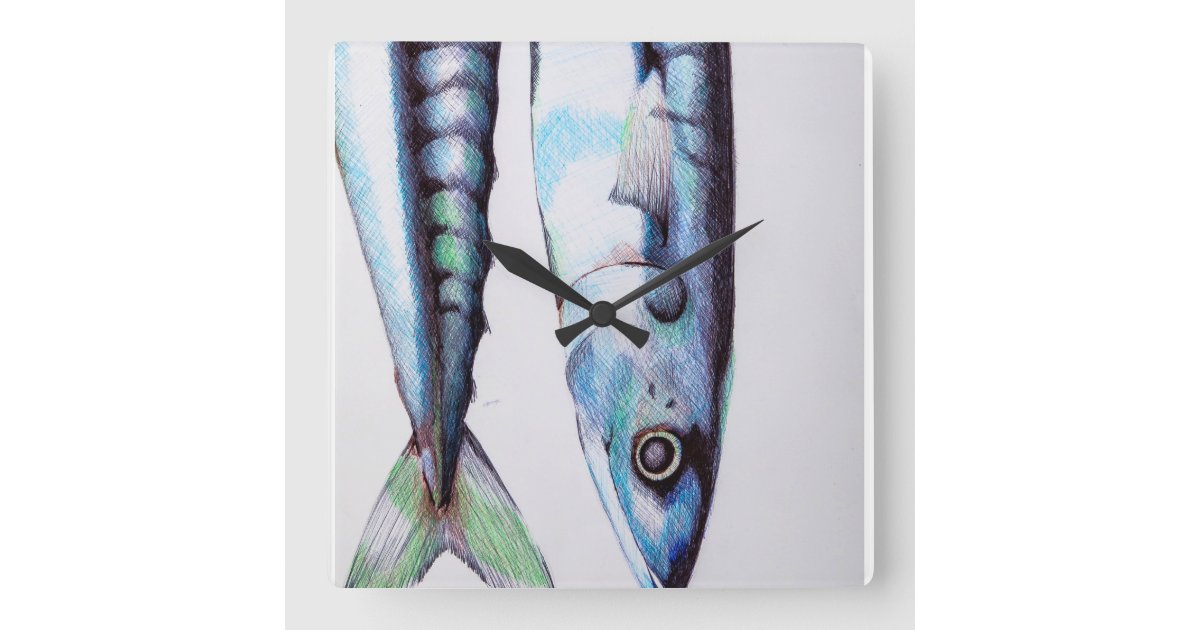 Sardine Clock | Zazzle