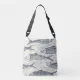Sardines in Motion in navy and ivory Crossbody Bag | Zazzle