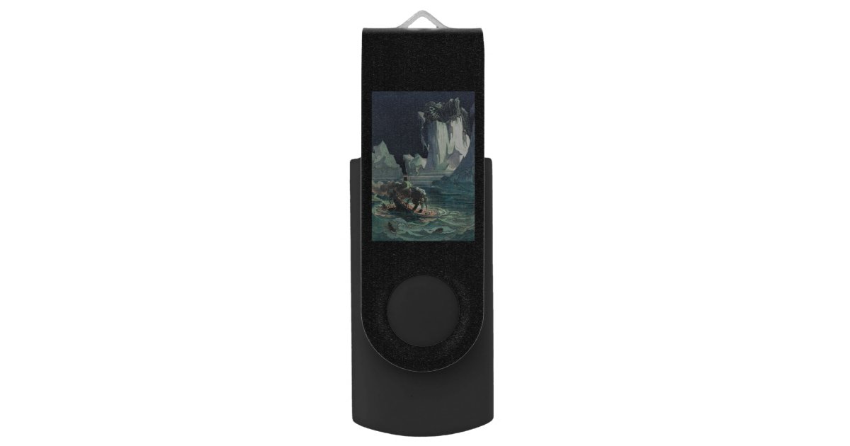Sargasso Sea Grim Reaper & Sinking of Titanic Flash Drive | Zazzle
