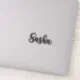Sasha Name - Handwritten Calligraphy Sticker | Zazzle