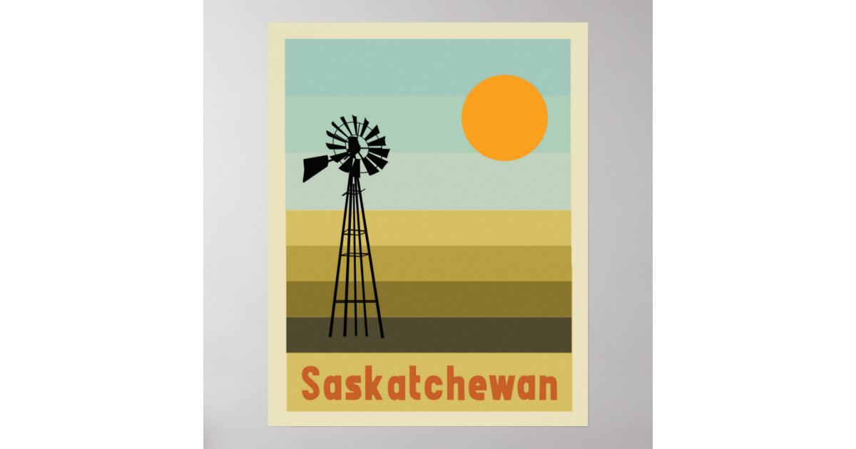Saskatchewan Canada Poster | Zazzle