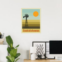 Saskatchewan Canada Poster | Zazzle