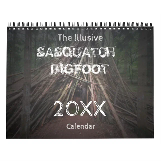 SASQUATCH BIGFOOT CALENDAR | Zazzle