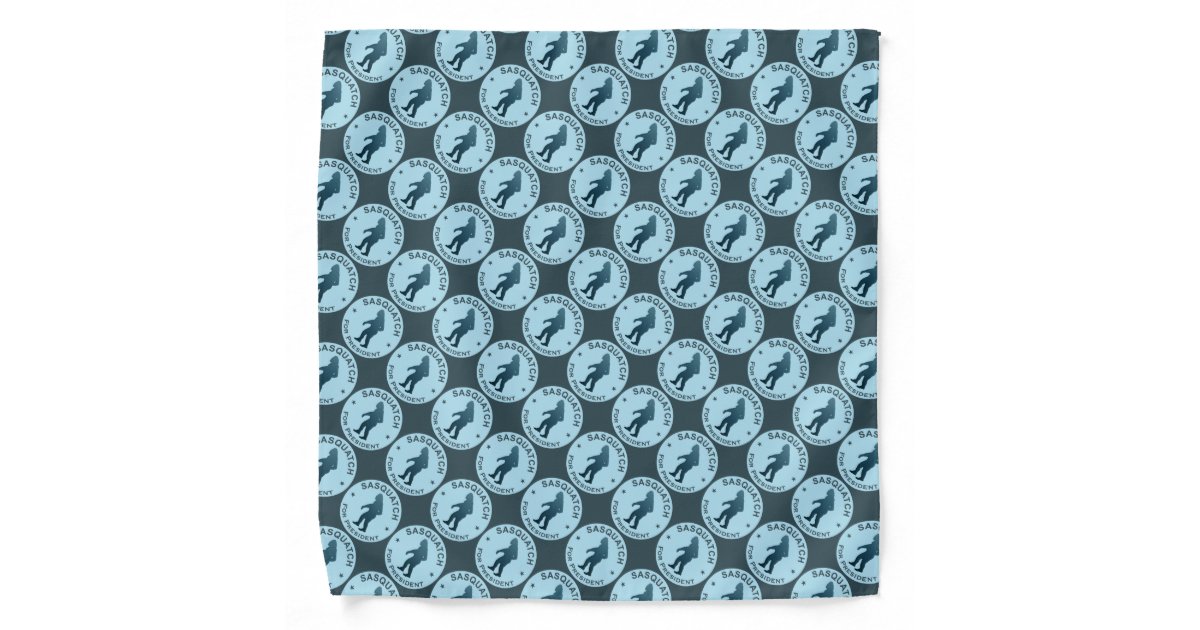 Sasquatch For President Bandana | Zazzle
